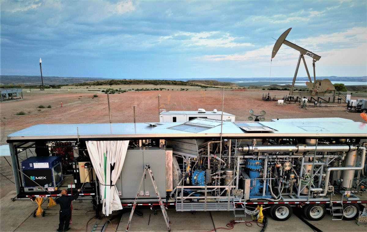 M2X Energy Deploys Methane Mitigation Solution at Chord Energy Oil Site | EnergyTech