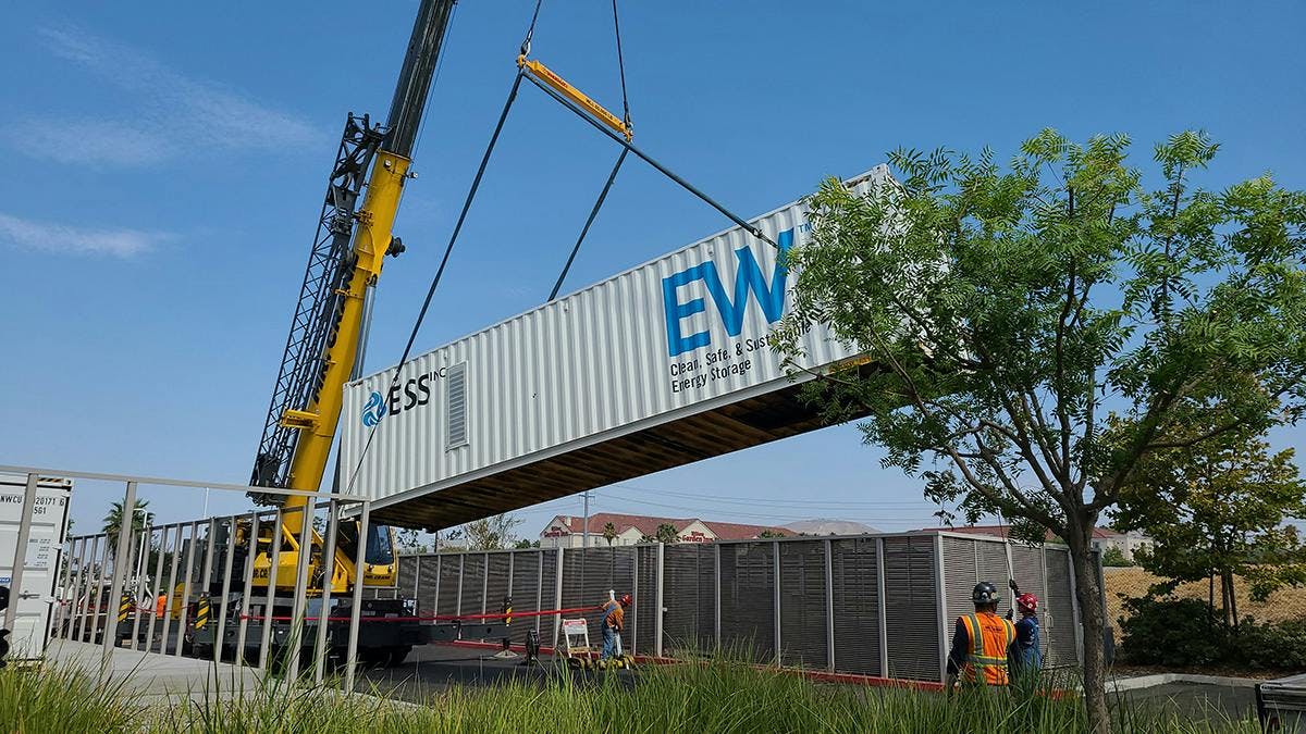 ESS Technology Deploys Long-Duration Energy Storage and Microgrid at US ...