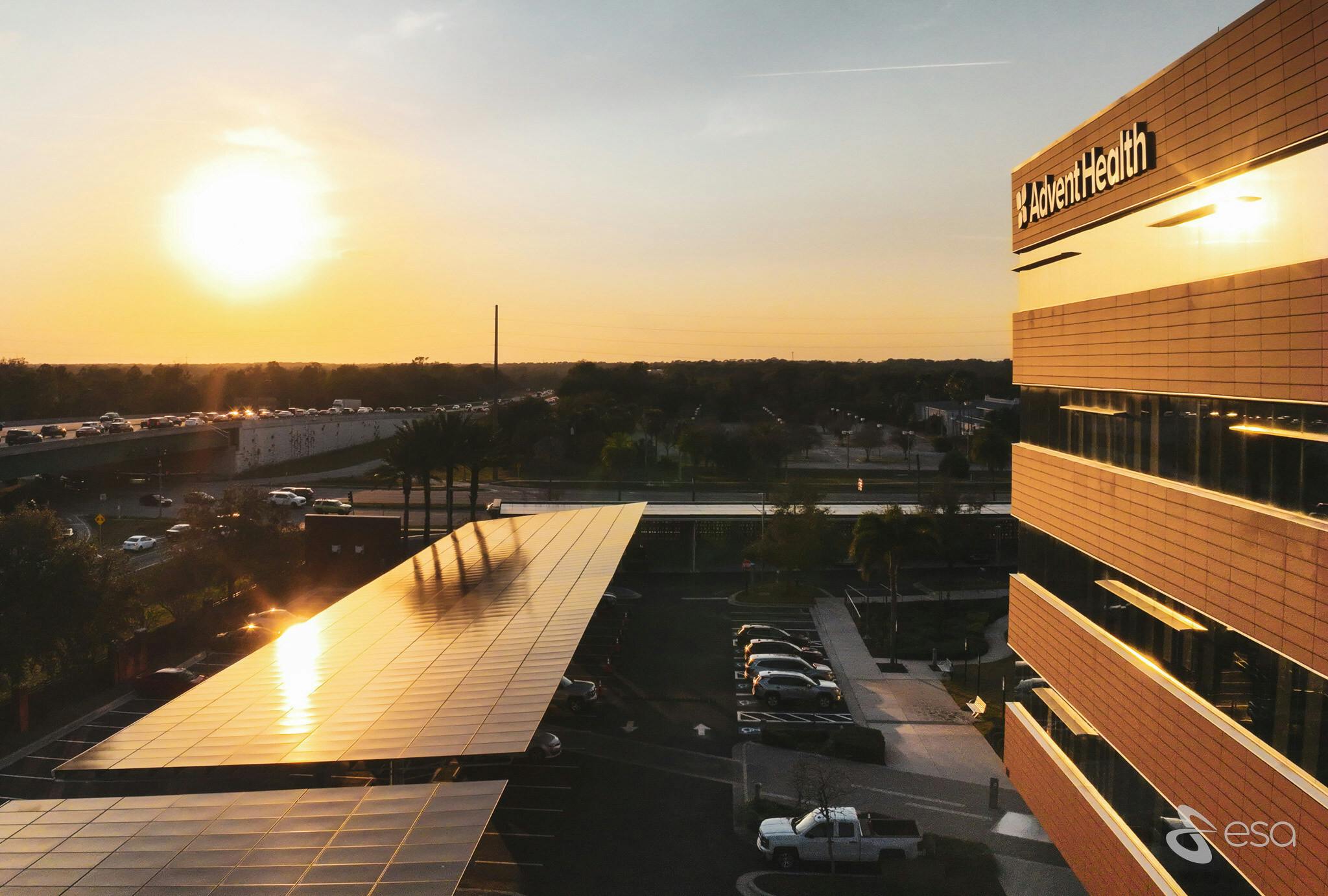 Terrasmart, ESA Complete 3-MW On-Site Solar at AdventHealth Florida ...